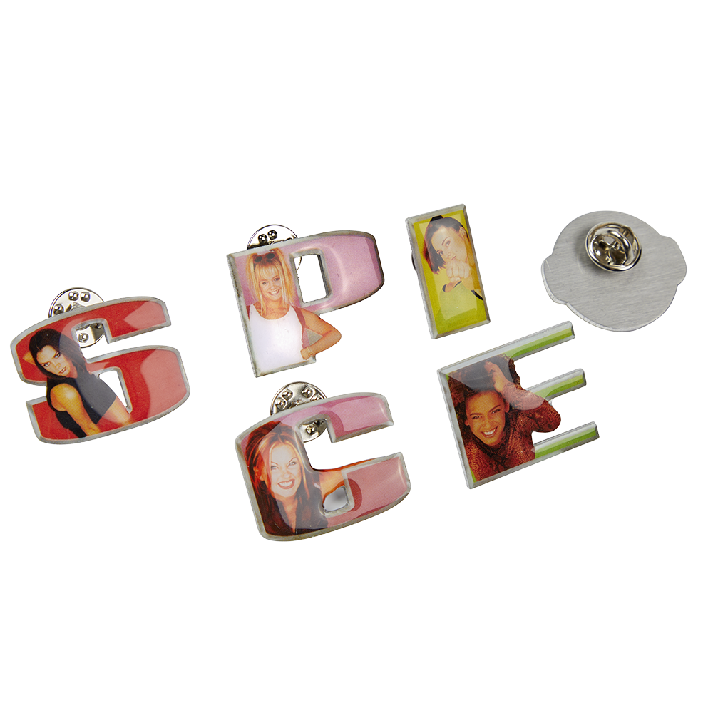 Spice Girls Pin Badge Set Spice Girls